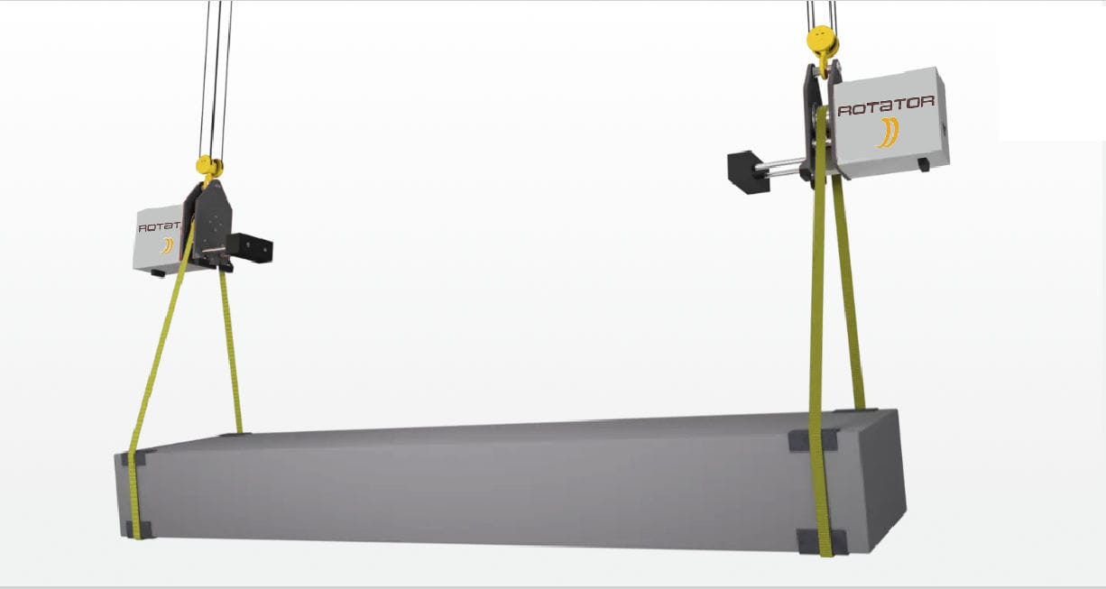 Load rotator - Fastrotator - drum / positioning / for heavy equipment ...