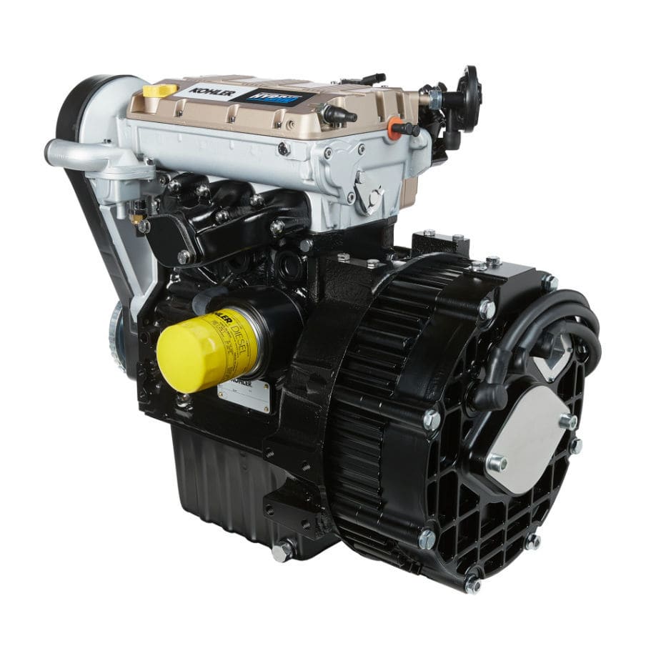 Diesel hybrid engine - K-HEM 1003 - Kohler Energy - 3-cylinder ...