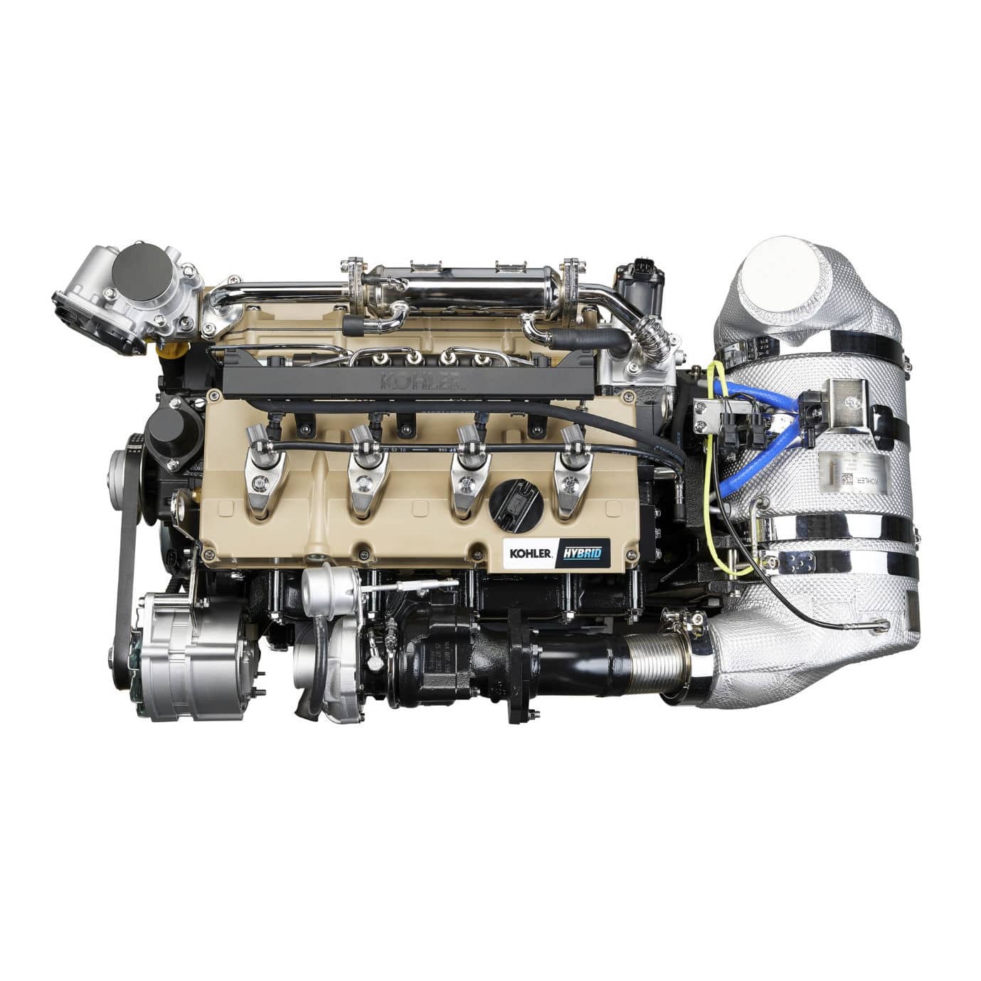 Diesel hybrid engine - K-HEM 2504 - Kohler Energy - 4-cylinder / direct ...