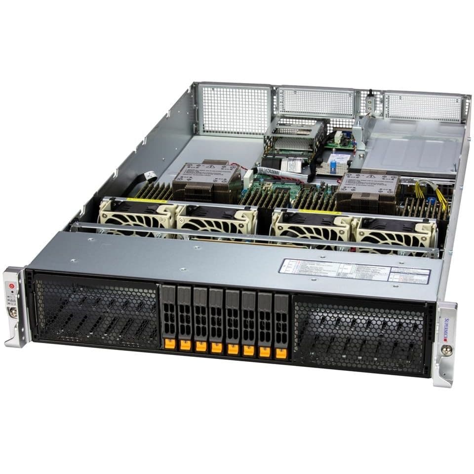 Storage server - SYS-222H-TN - SUPERMICRO - RAID / video / network