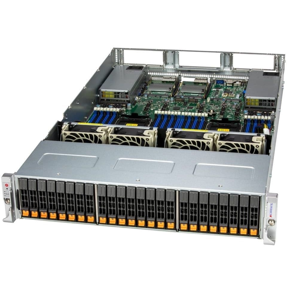 Video server - SYS-222C-TN - SUPERMICRO - network / GPU / 2U