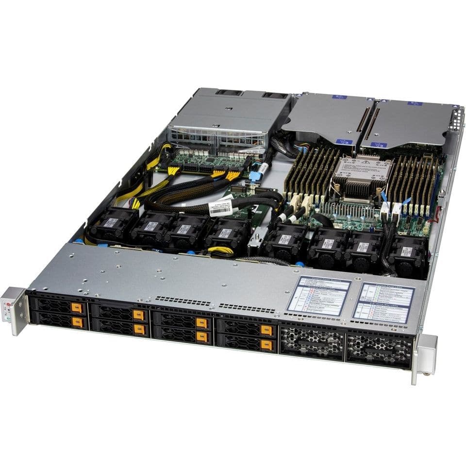 Storage server - SYS-112C-TN - SUPERMICRO - RAID / video / network