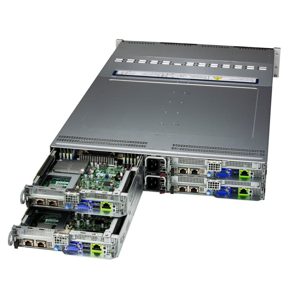 Video server - SYS-622BT-HNC8R - SUPERMICRO - network / 2U / Intel® Xeon