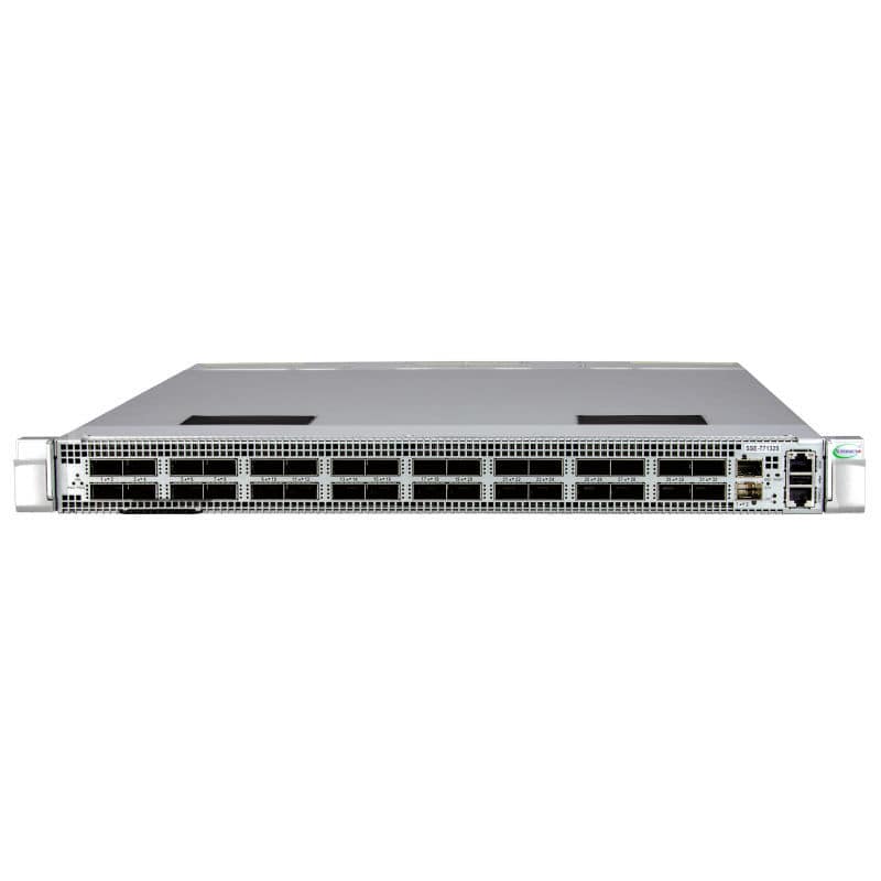 Managed ethernet switch - SSE-T7132S - 400Gb - SUPERMICRO - 32 ports ...