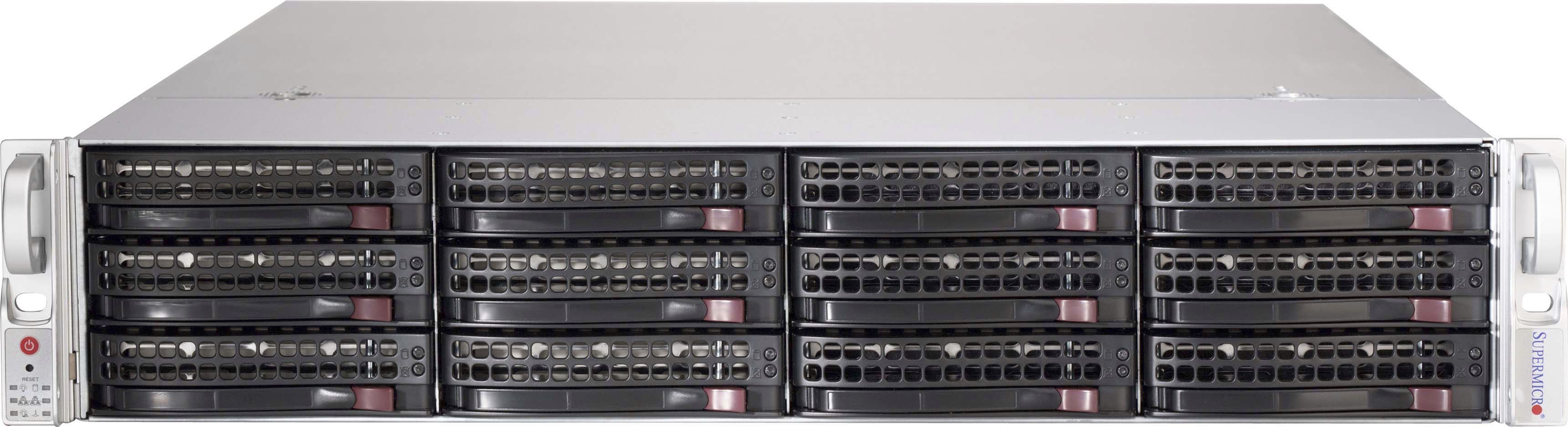 Rack-mount chassis - 826BE1C-R609JBOD - SUPERMICRO - 2U / backplane ...