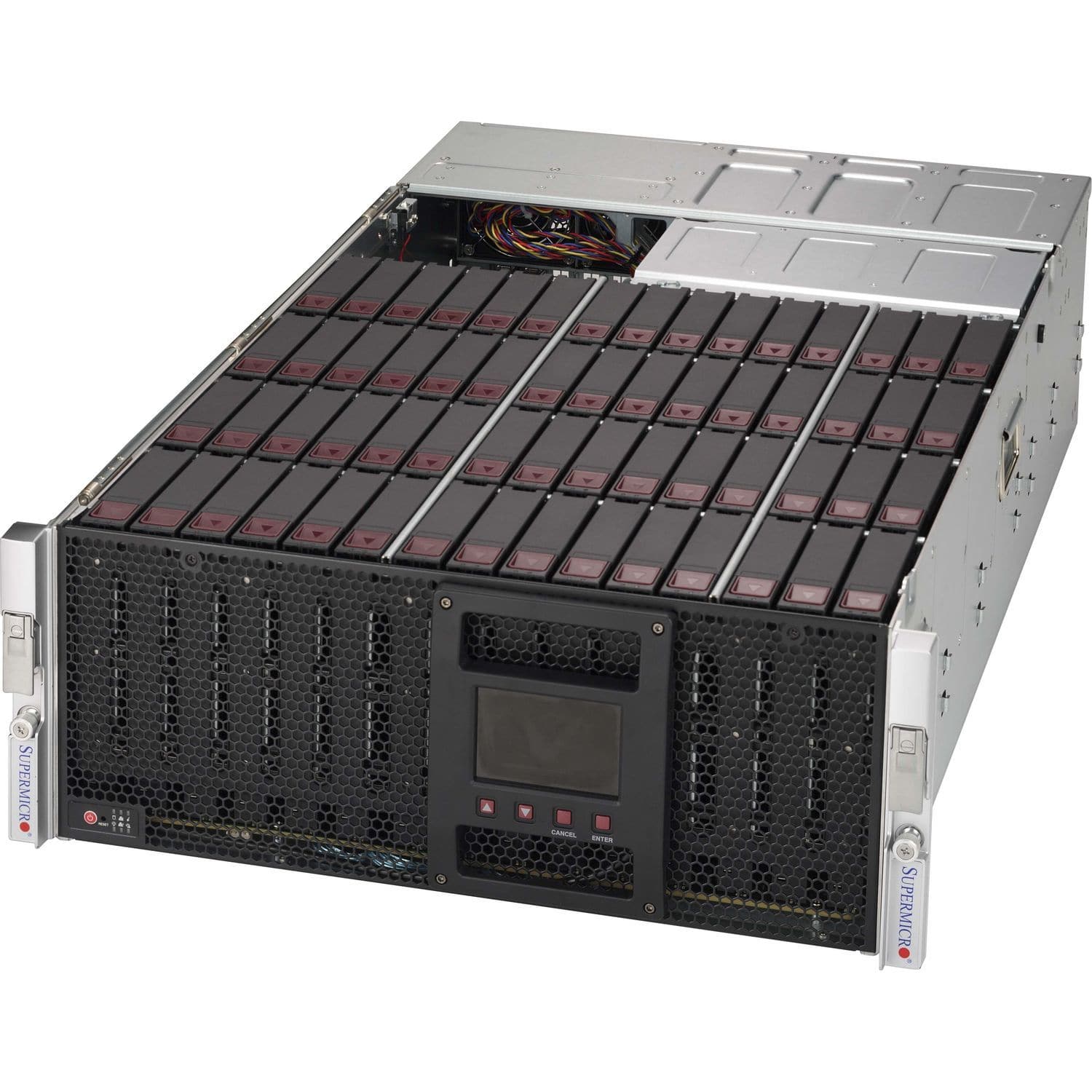 Rack-mount chassis - 946SE2C-R1K66JBOD - SUPERMICRO - 4U / backplane ...