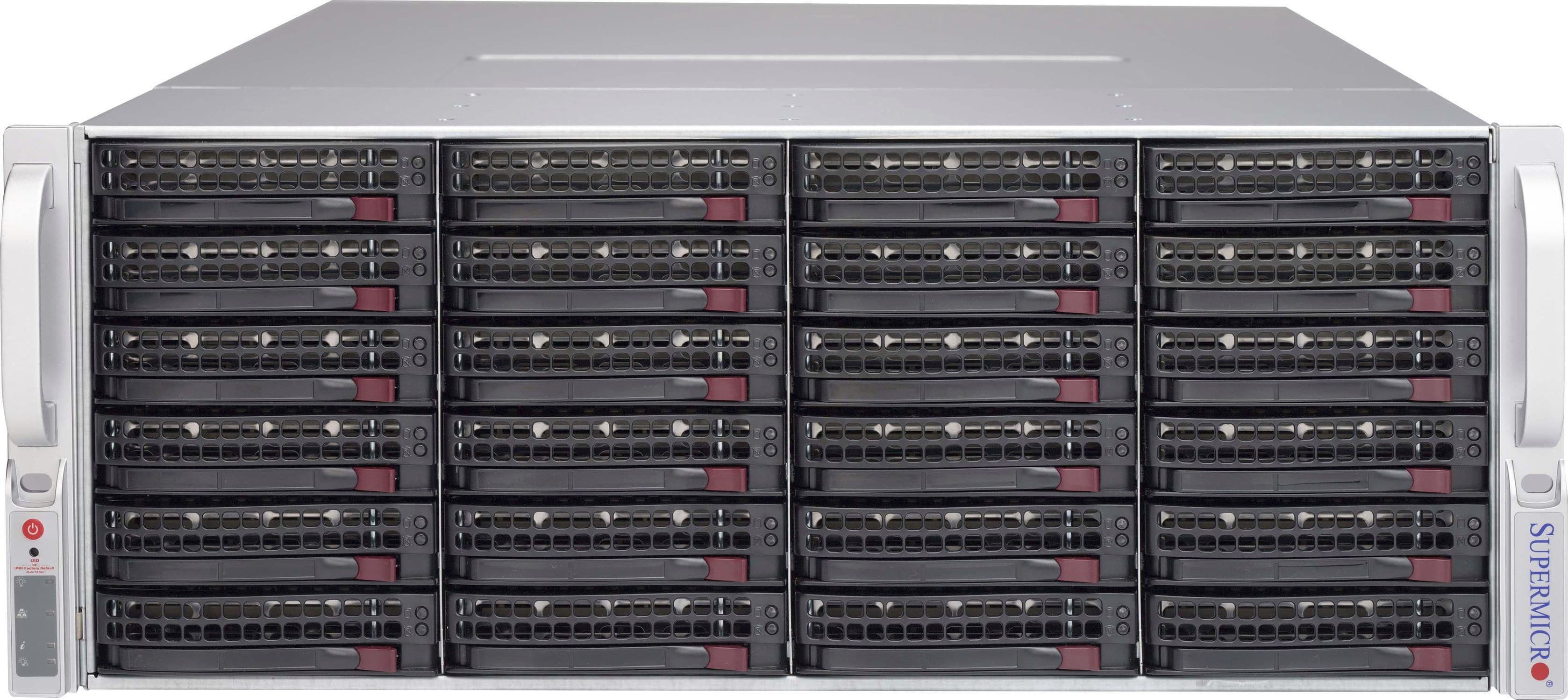 Rack-mount chassis - 847E2C-R1K23JBOD - SUPERMICRO - mini / 4U / backplane