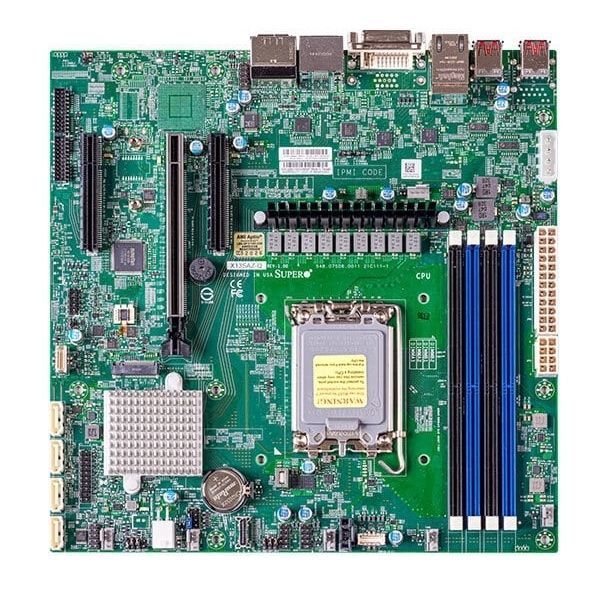 Micro-ATX motherboard - X13SAZ-Q - SUPERMICRO - Intel® Celeron® / Intel ...