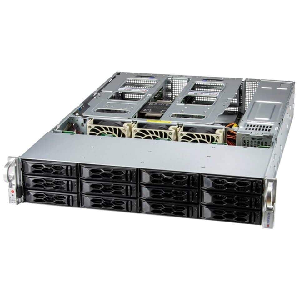 RAID server - SYS-521C-NR - SUPERMICRO - video / network / GPU