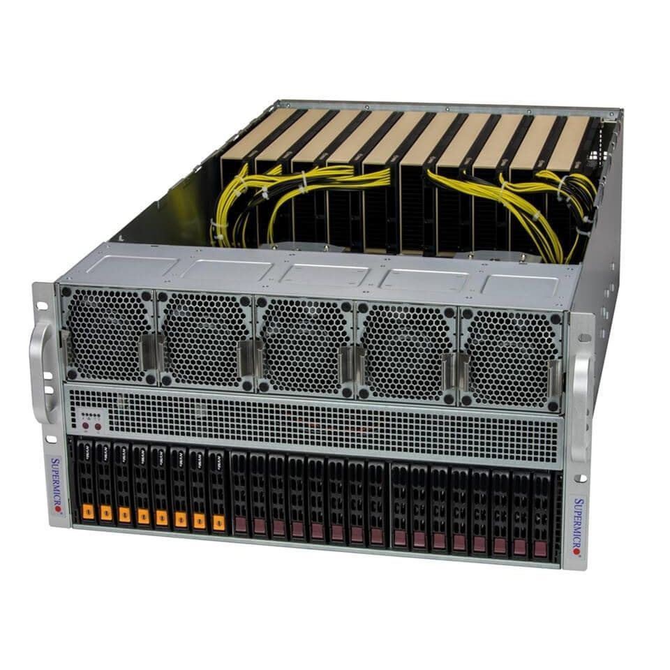 Video server - SYS-521GE-TNRT - SUPERMICRO - network / GPU / 5U