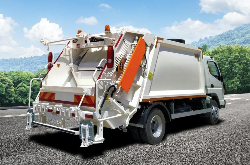 Mixed waste compactor - RN Auto Industry - mobile / hydraulic