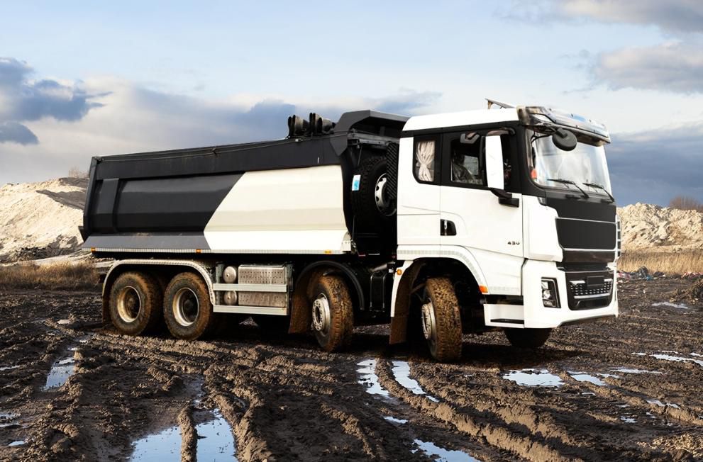 Steel truck tipper - RN Auto Industry - 4-axle