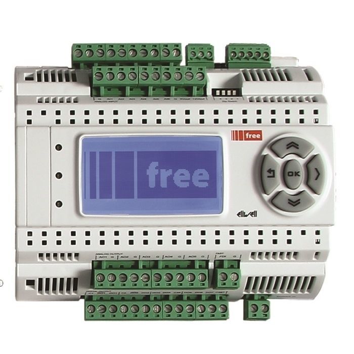 DIN rail programmable controller - EVD7500C - ELIWELL - RS485 / CANopen