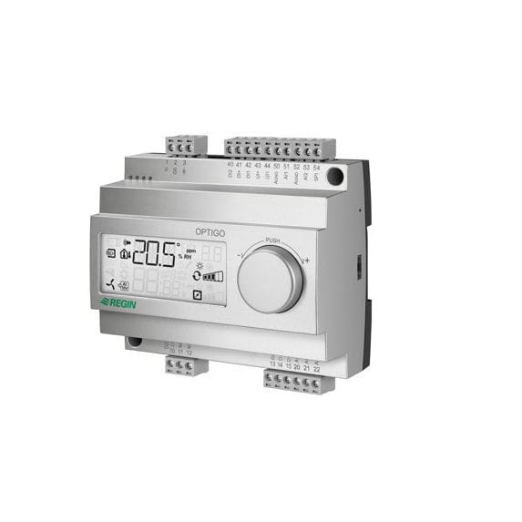 Graphic temperature controller - OP10 - Regin - with LCD display ...