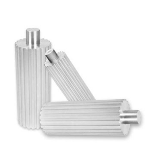 Splined shaft - The Gear Edges - steel / aluminum / plastic