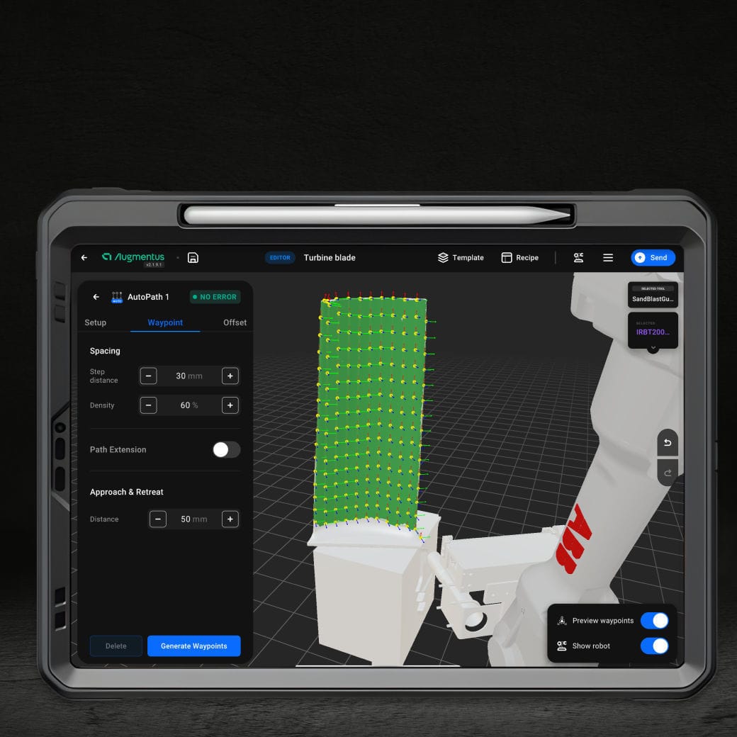 Robot programming software - Augmentus - simulation / control / process