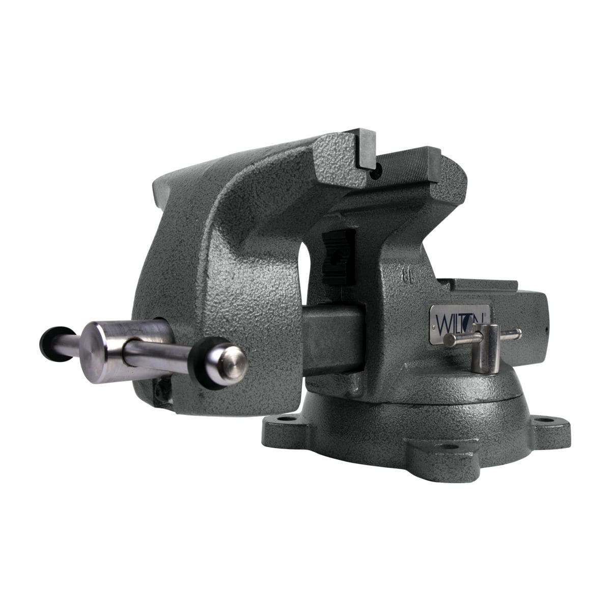 Machine vise - Wilton 8″ - Badass Workbench - horizontal / precision