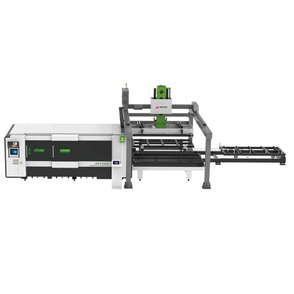 Loading and unloading system for cutting applications - Bescutter LLC - automatic