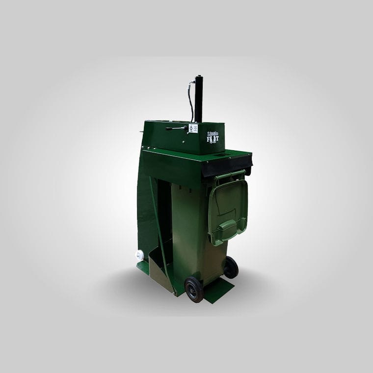 Mobile waste compactor - PEL240 - PEL MFG - hydraulic / for waste bin