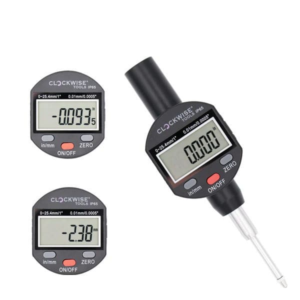 Digital indicator - DPIR-0105 - Clockwise Tools Inc - LCD