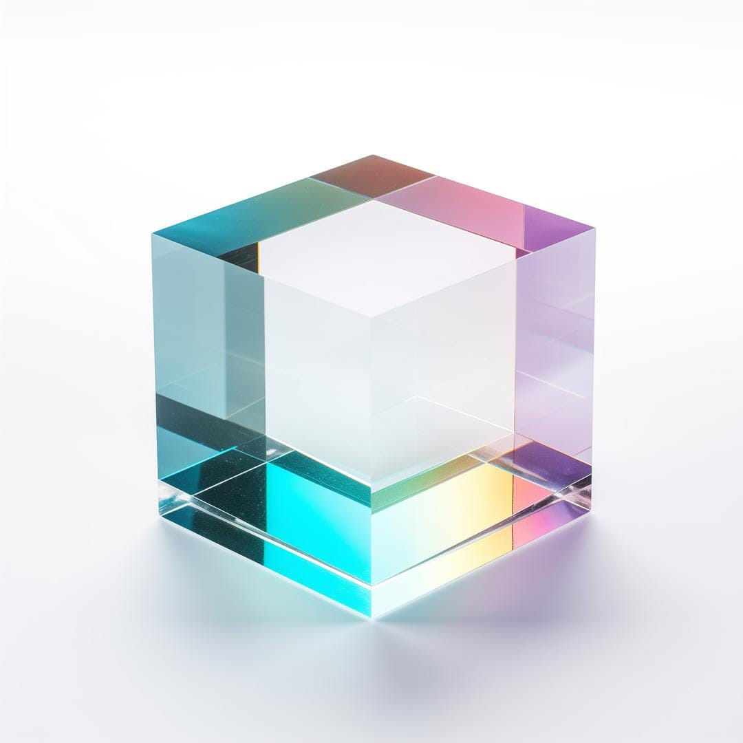 Optical beamsplitter - Alien Photonics - cubic / non-polarizing