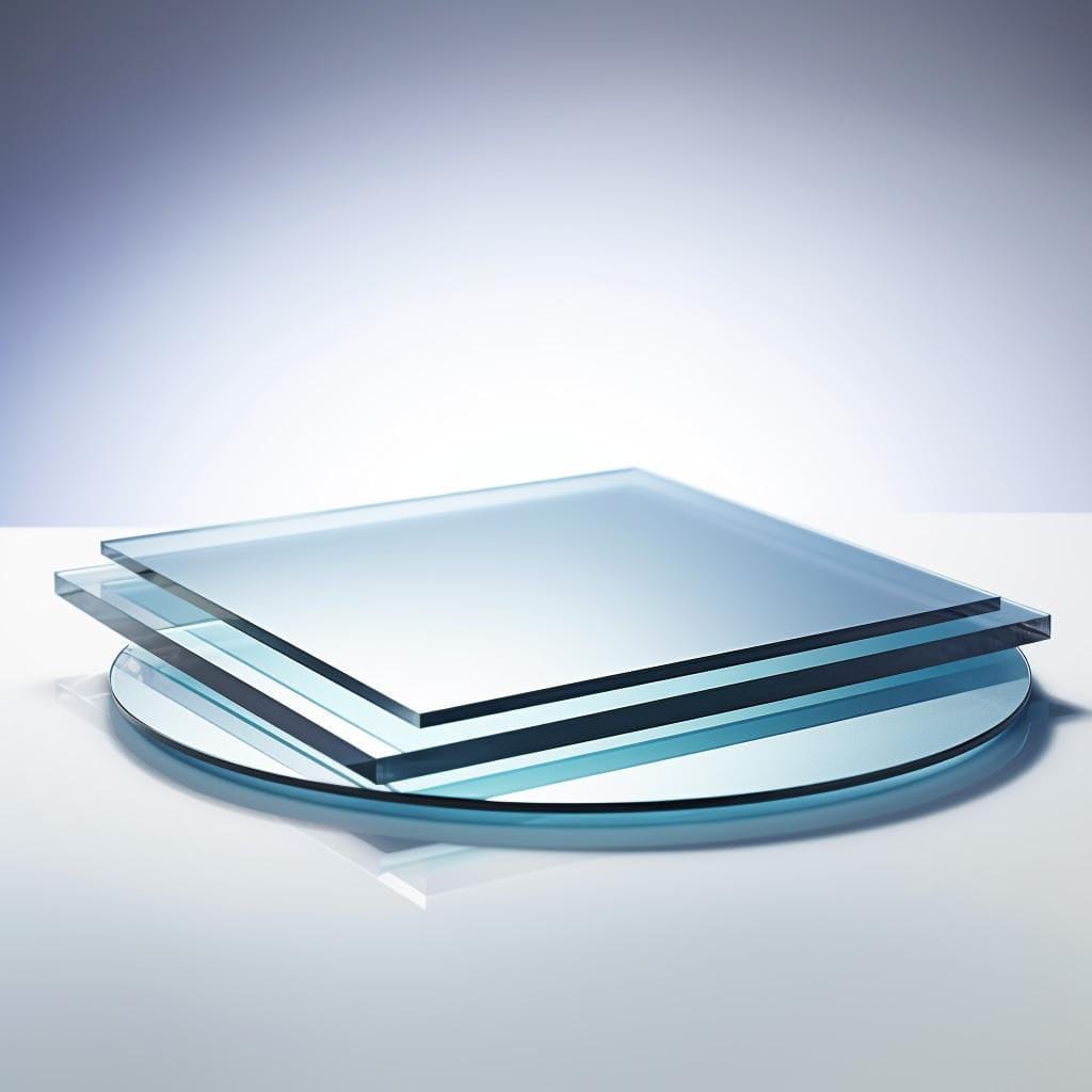 Rectangular optical window - Alien Photonics - flat circular / BK7