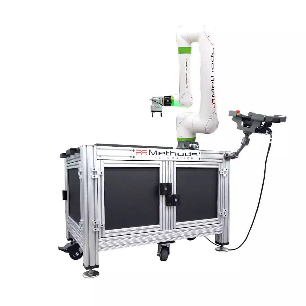 Collaborative robotic cell - Methods Machine Tools, Inc. - unloading / loading / for machining ...