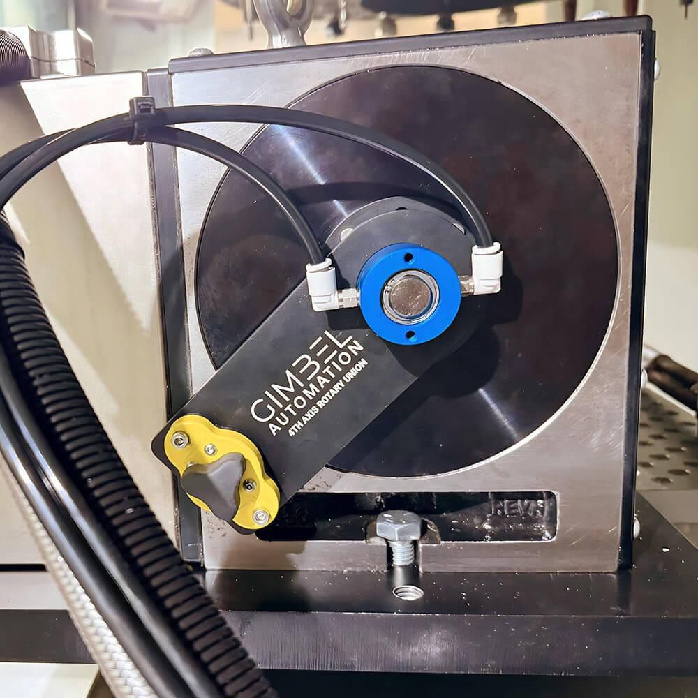 Air rotary union - Gimbel Automation - multi-passage