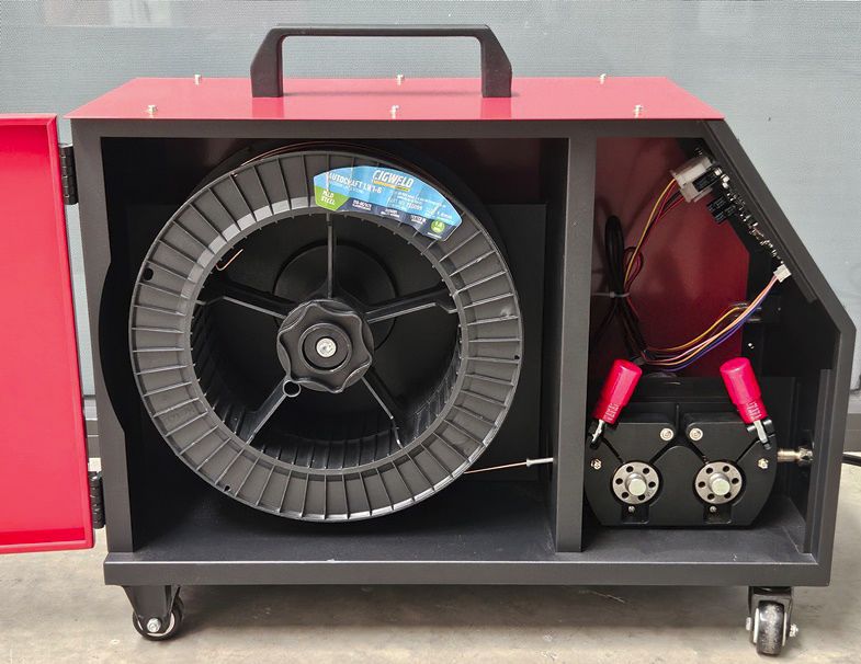 Welding wire feeder - Laser Welder - semi-automatic