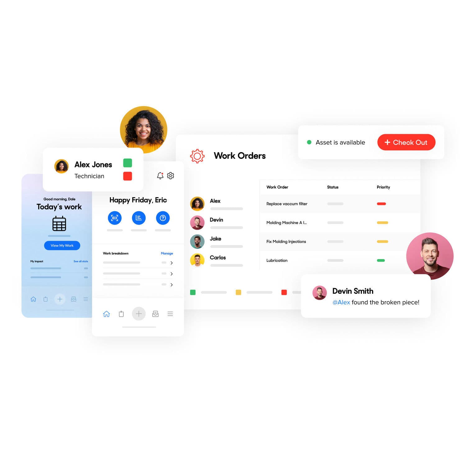 CMMS software - UpKeep - asset management / control / preventive ...