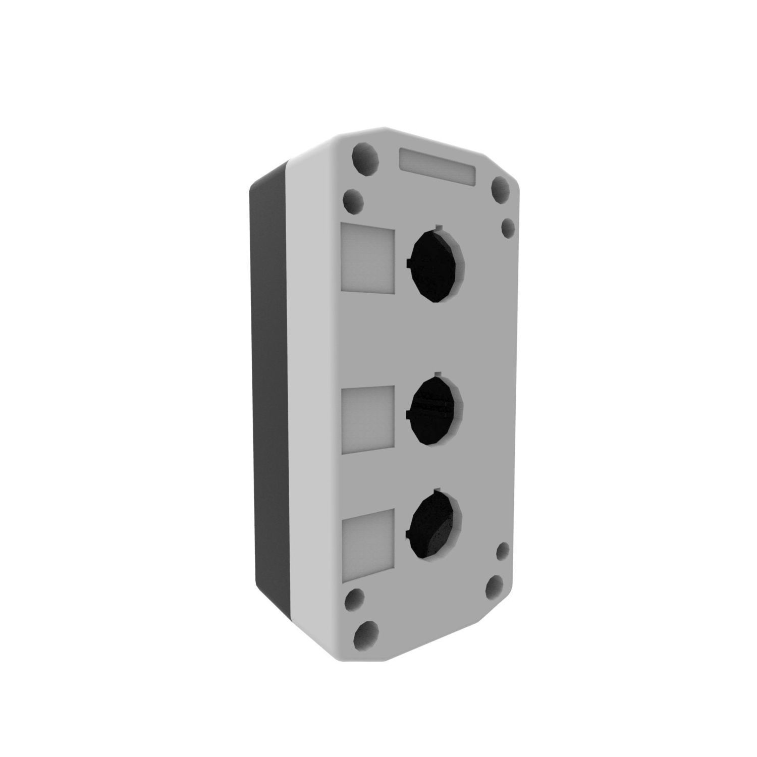 4-button push-button box - CB-P series - Stack-Light.com LLC - 2-button ...