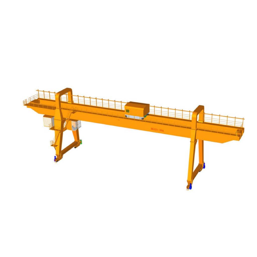 Civil work gantry crane - MG(Type A) - HUAGONG INDUSTRY GROUP - double ...