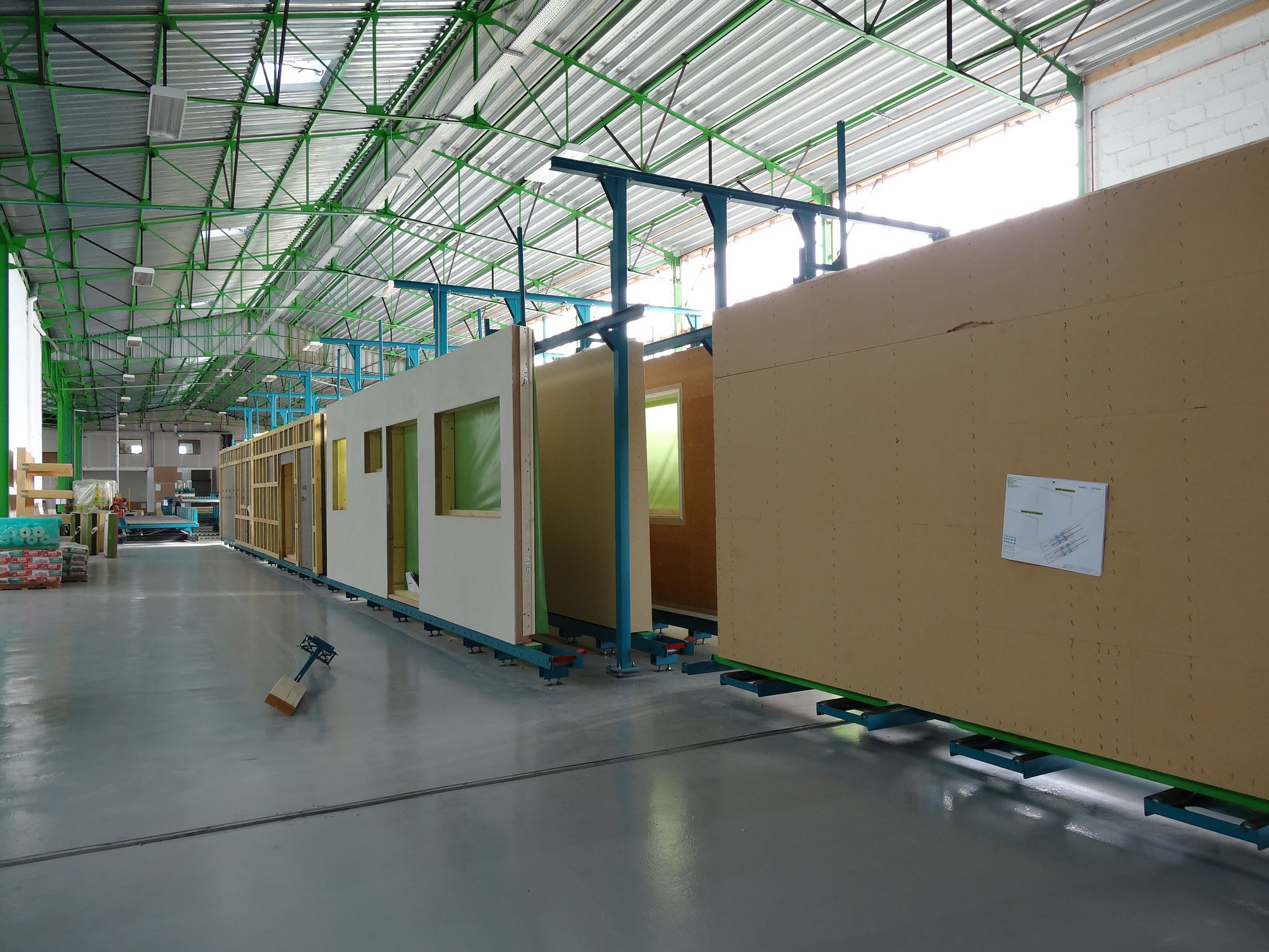 Panel transfer system - MACH DIFFUSION - for joinery