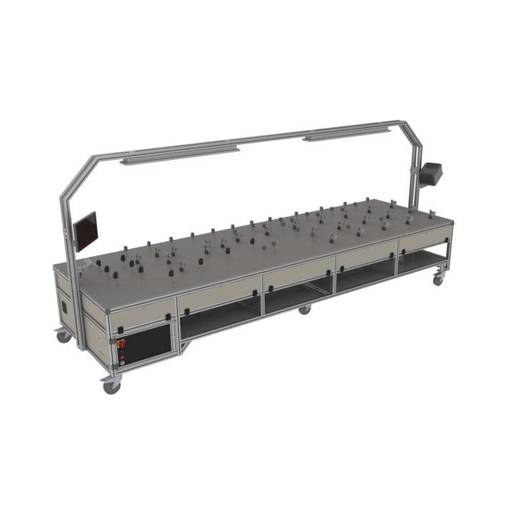 Electric test station - MOCKUP - DIVMAC - automatic / computer ...