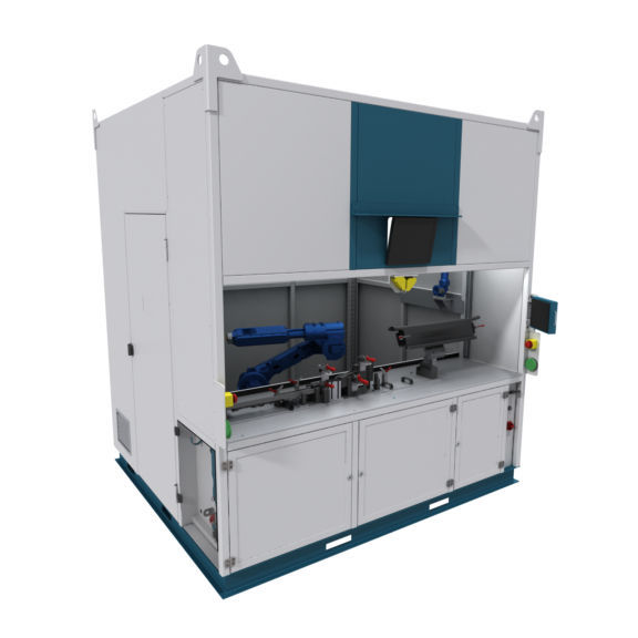 Robotic machining cell - D-RC - DIVMAC