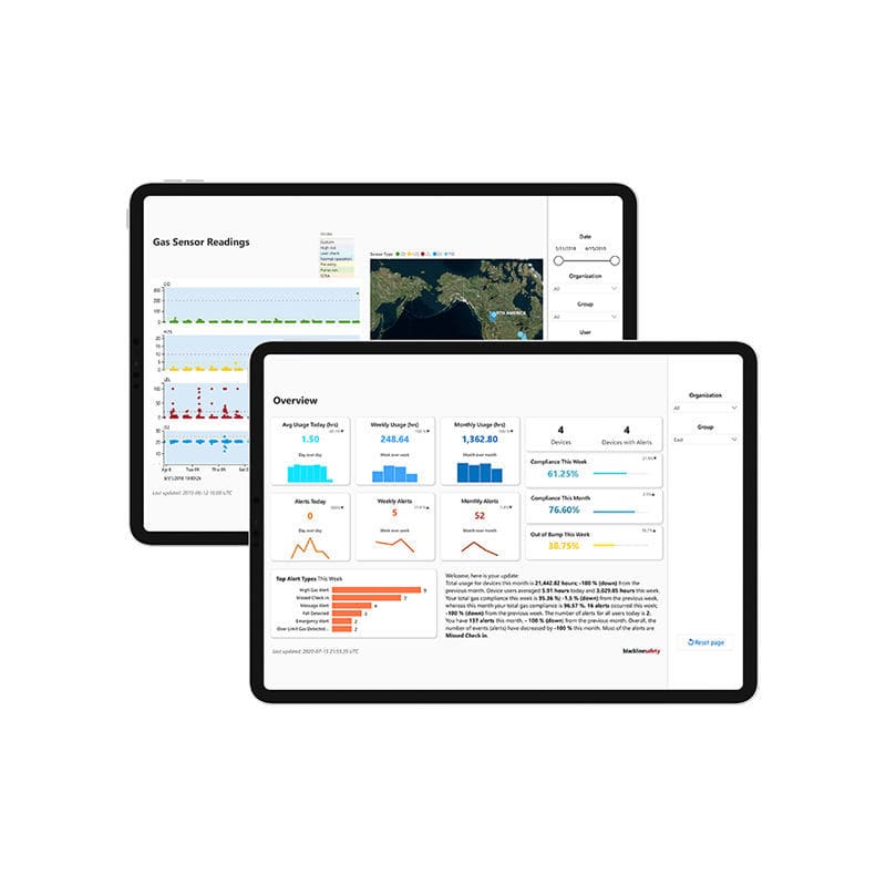 Management software - Blackline Safety Europe SAS - monitoring ...