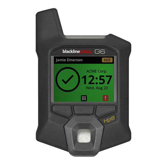Single gas detector - G6 - Blackline Safety Europe SAS - carbon ...
