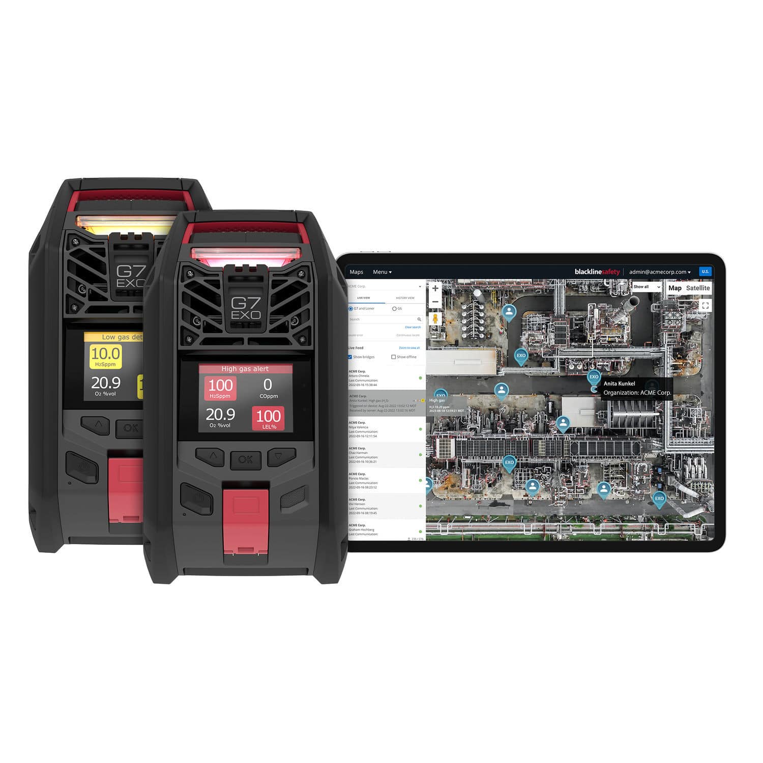 Combustible gas detector - G7 EXO - Blackline Safety Europe SAS ...