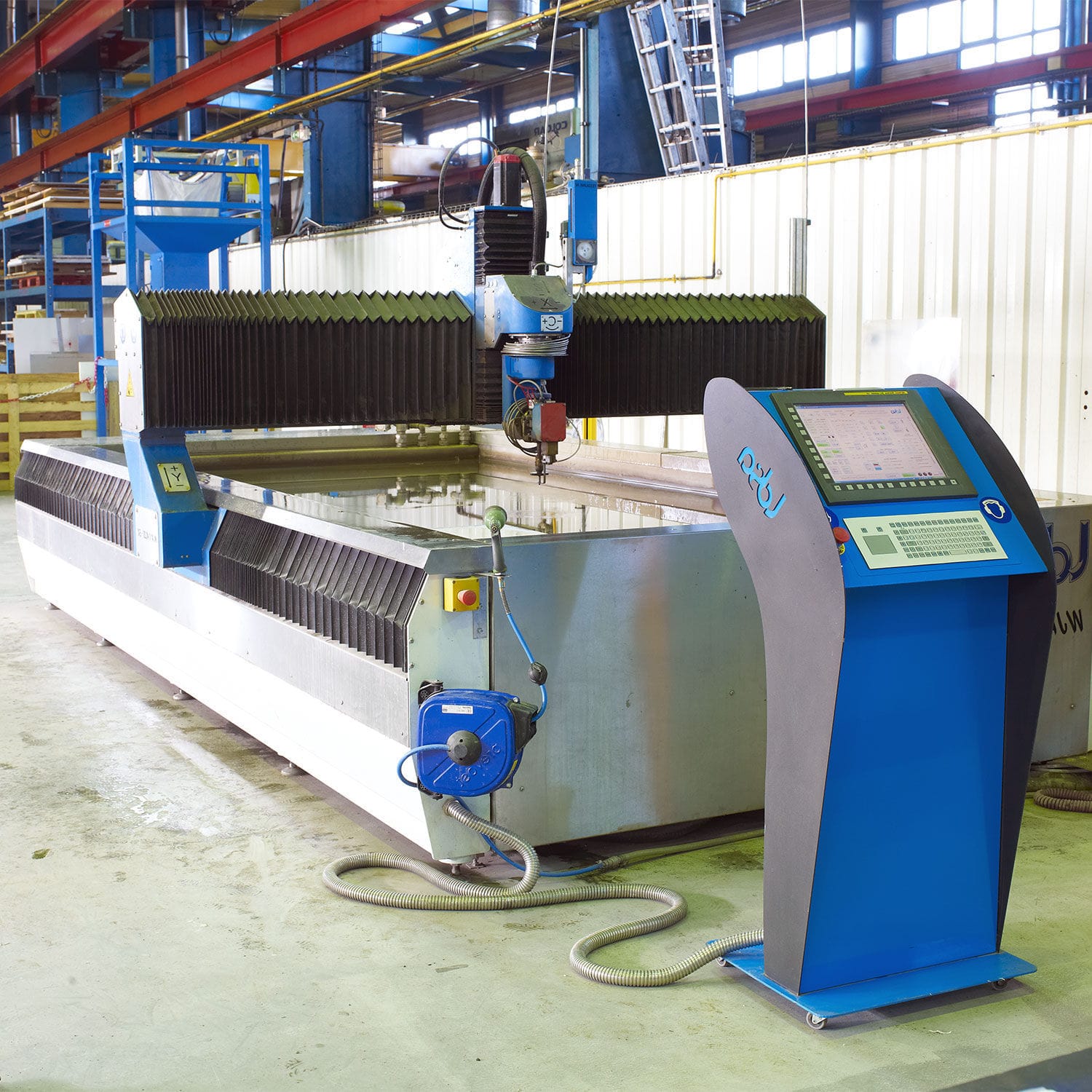 Water-jet cutting - EUROPE TECHNOLOGIES - plastic / rubber / metal