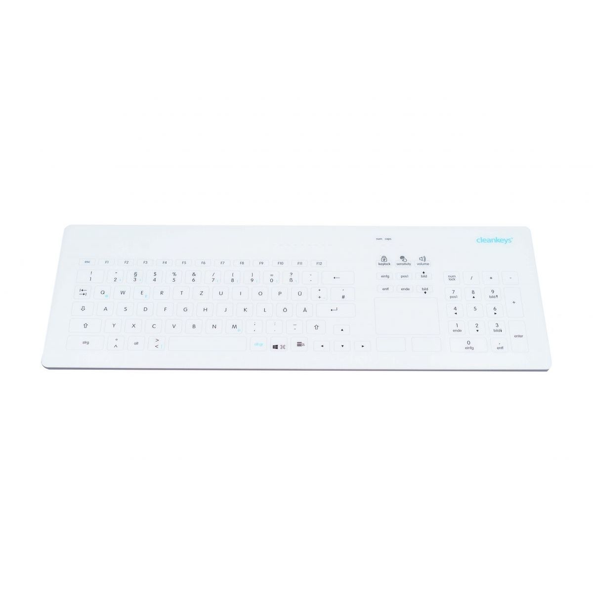 Desktop keyboard - CK4 - GETT Asia Ltd. - capacitive / 103-key / with ...