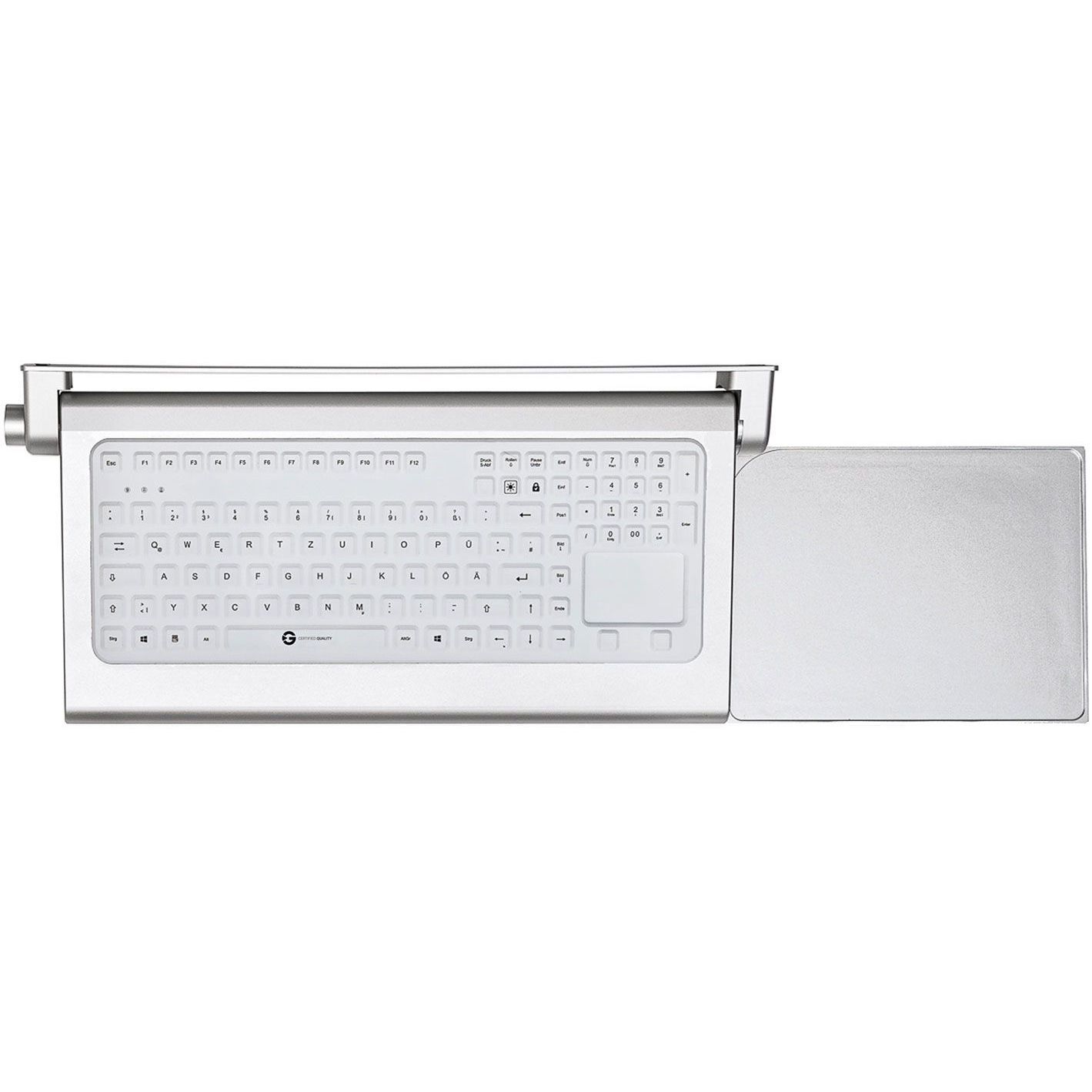 Panel-mount keyboard - PAL-U10220 - GETT Asia Ltd. - capacitive / 109 ...
