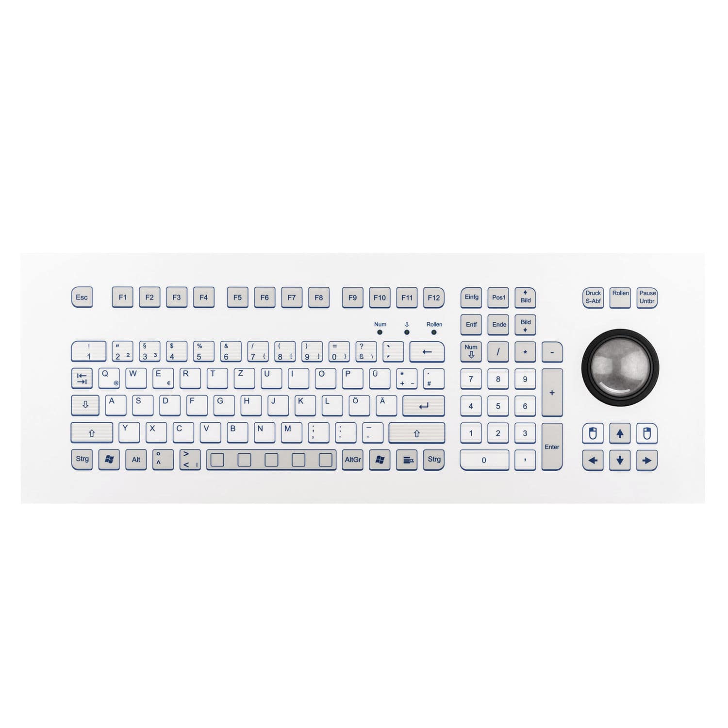 Rack-mount keyboard - KS18281 - GETT Asia Ltd. - membrane / 105-key ...