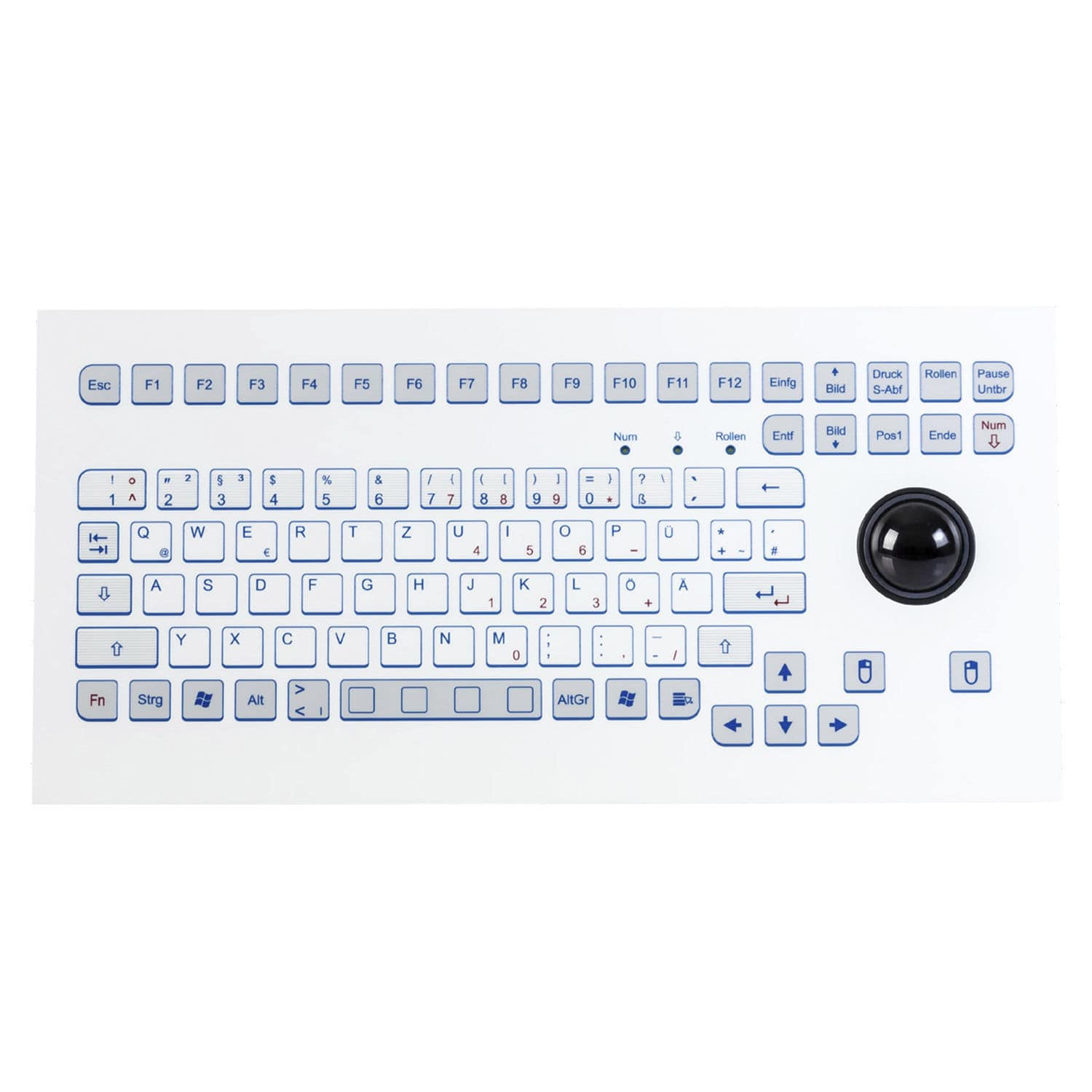 Rack-mount keyboard - KS18293 - GETT Asia Ltd. - membrane / 88-key ...