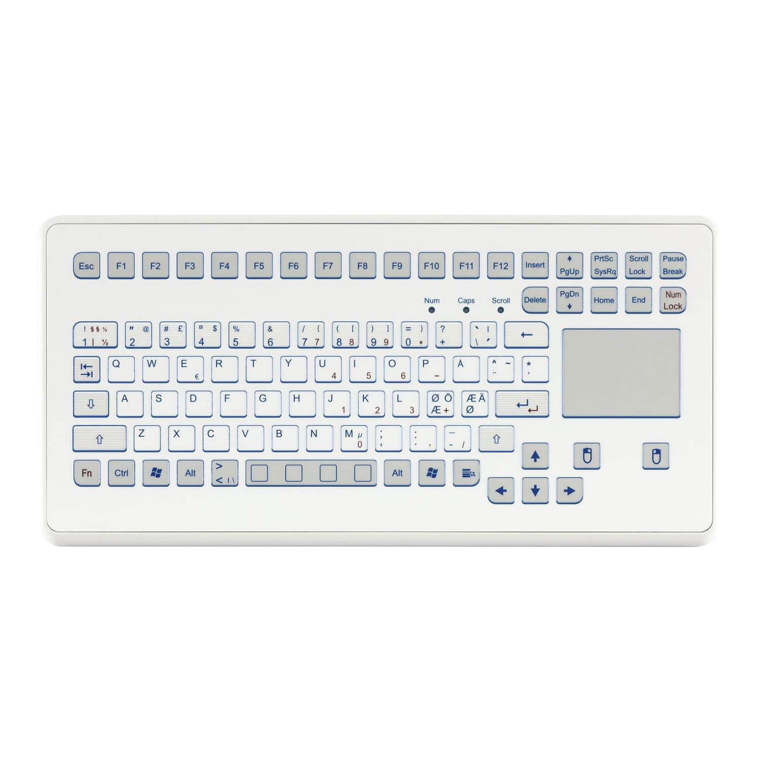 Desktop keyboard - KS18253 - GETT Asia Ltd. - membrane / 88-key / with ...