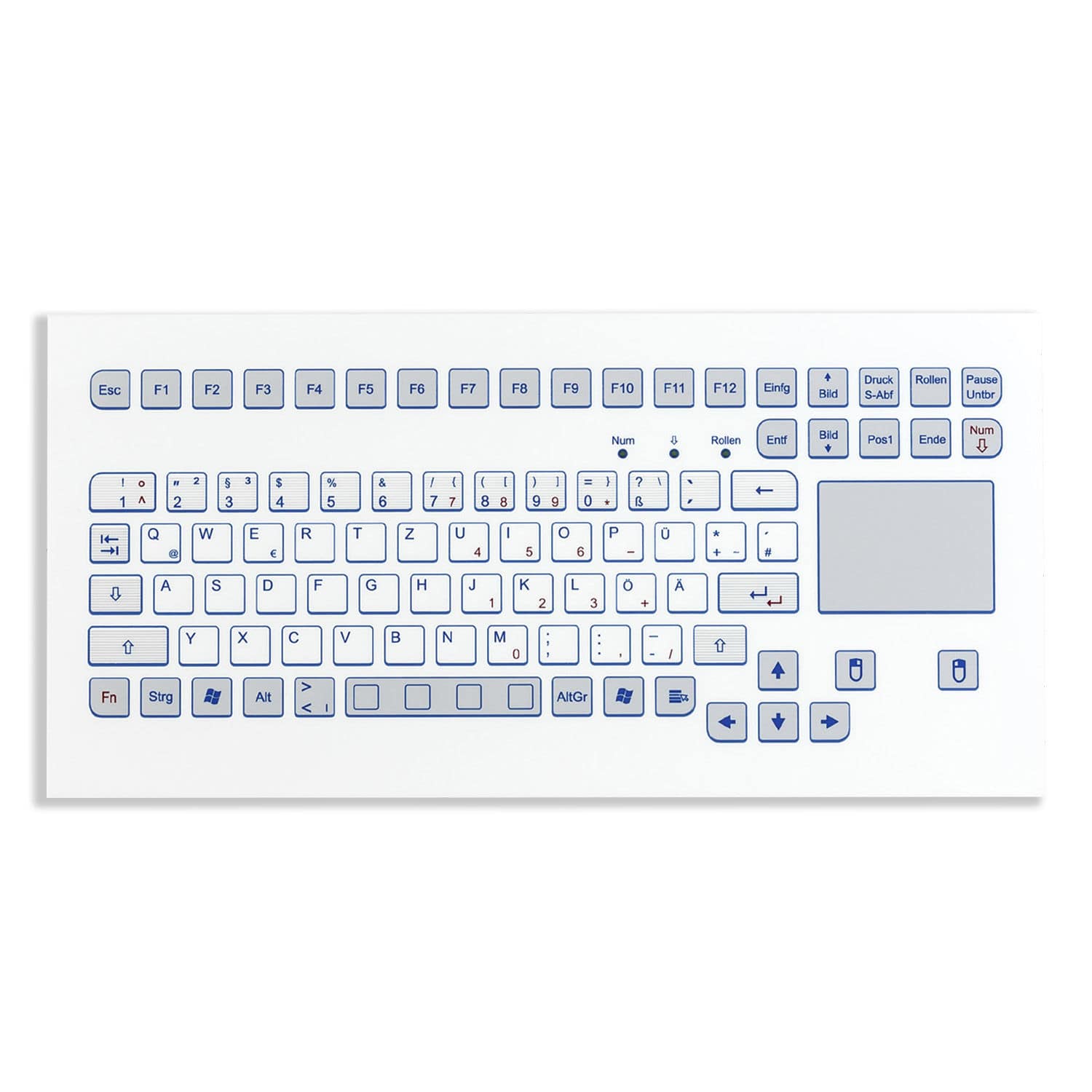 Rack-mount keyboard - KS18297 - GETT Asia Ltd. - membrane / 88-key ...