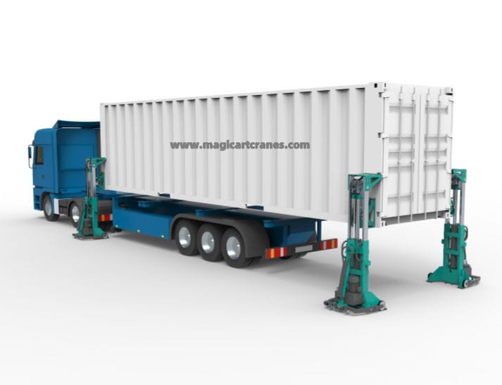 Container lifter - Xinxiang MAGICART Cranes Co., Ltd - electric ...