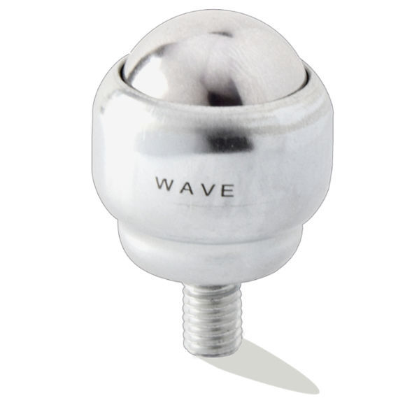 Steel ball transfer unit - KU-25 T - WAVE - threaded stud