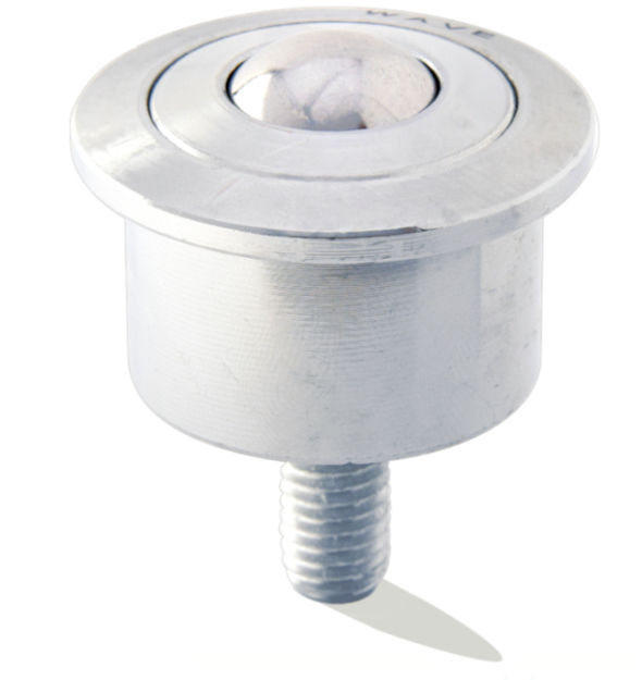 Steel ball transfer unit - KO-30 T - WAVE - threaded stud