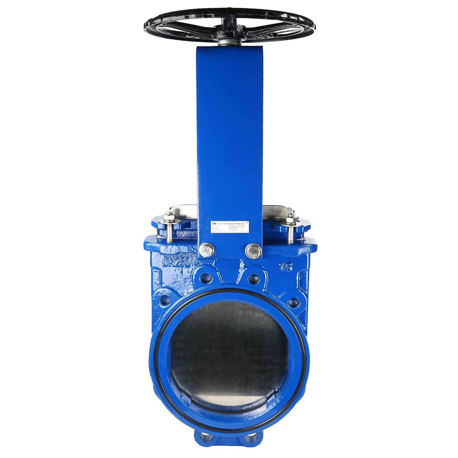 Knife gate valve - D040-03145 - SIMPLE VALVE, S.L. - with handwheel ...