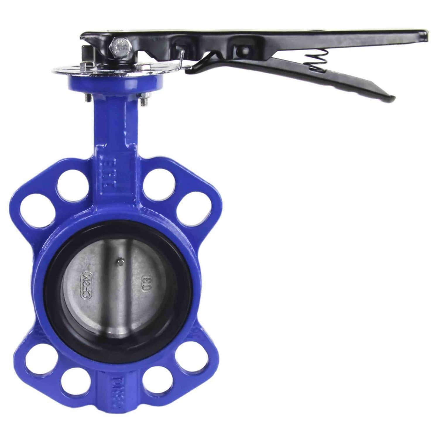 Butterfly valve - D050-02023 - SIMPLE VALVE, S.L. - lever / shut-off ...